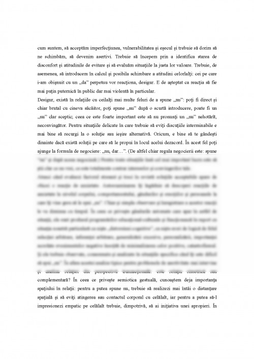 Referat: Formularea unui Refuz (#361793)