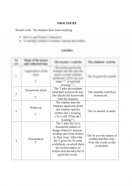 Referat: Lesson Plan - Modular Revision and Assessment (#361814)