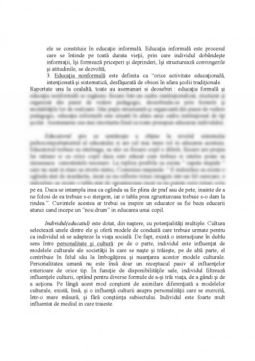 Referat: Modul de Funcționare al Sistemului Educațional (#362877)