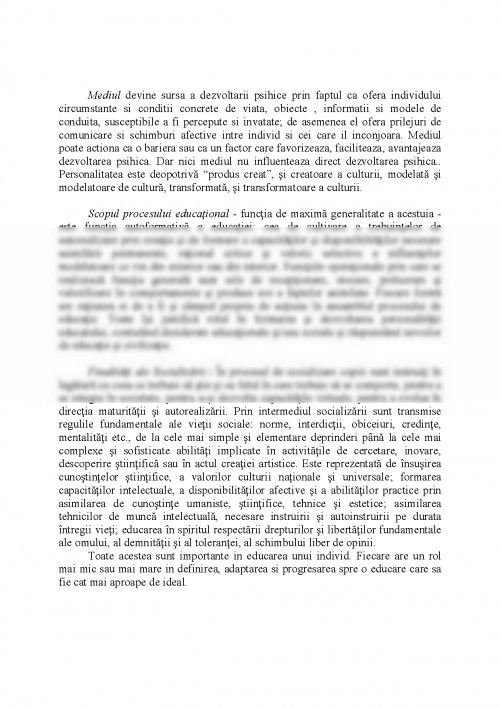 Referat: Modul de Funcționare al Sistemului Educațional (#362877)