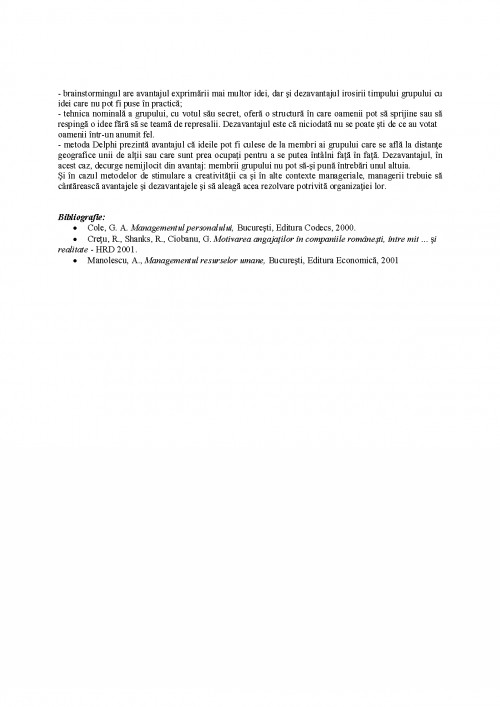Referat: Decizia Managerială (#364738)
