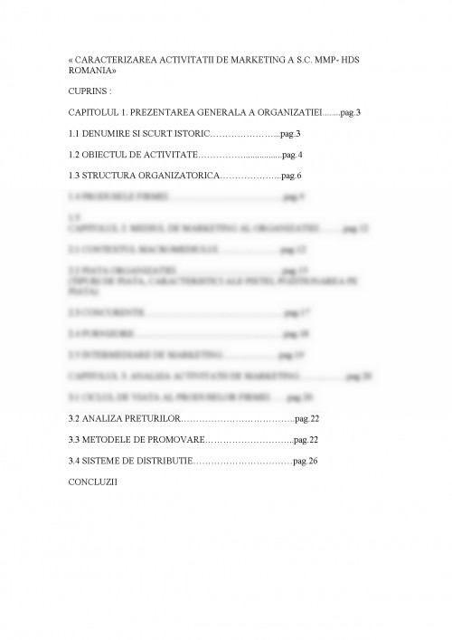 Referat: Exemplu Plan de Marketing (#364765)