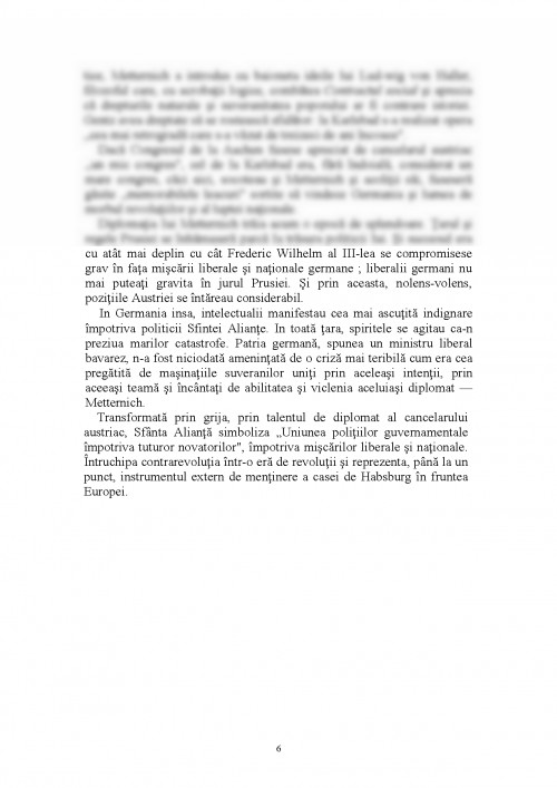 Referat: Sfânta Alianță și Sistemul Mottenuxh (#364829)