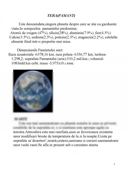 Referat: Sistemul Solar (#367266)