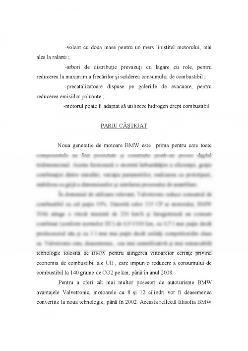 Referat: Distribuție variabilă - sistemul valvetronic (#367291)