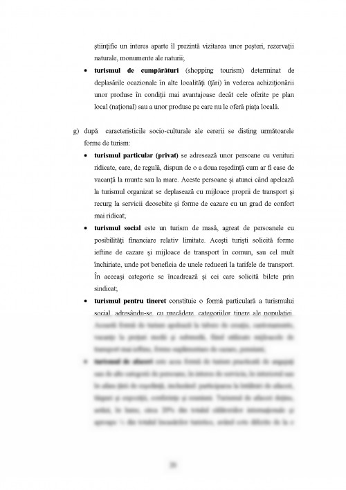 Referat: Potențialul Turistic al României și Formele de Turism ...
