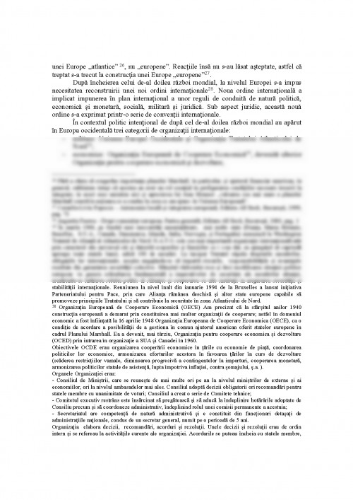Referat: Repere în Construcția Europeană (#367949)