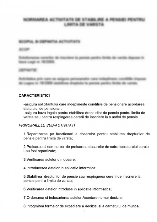 Referat: Normarea Muncii (#367979)