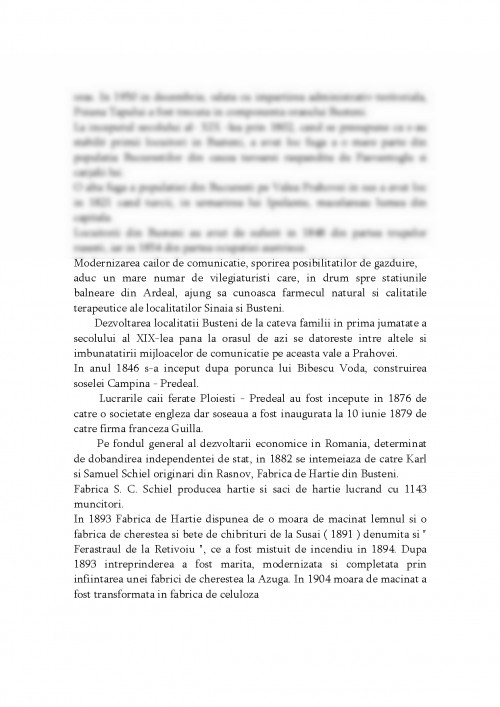 Referat: Stațiunea Bușteni (#368197)