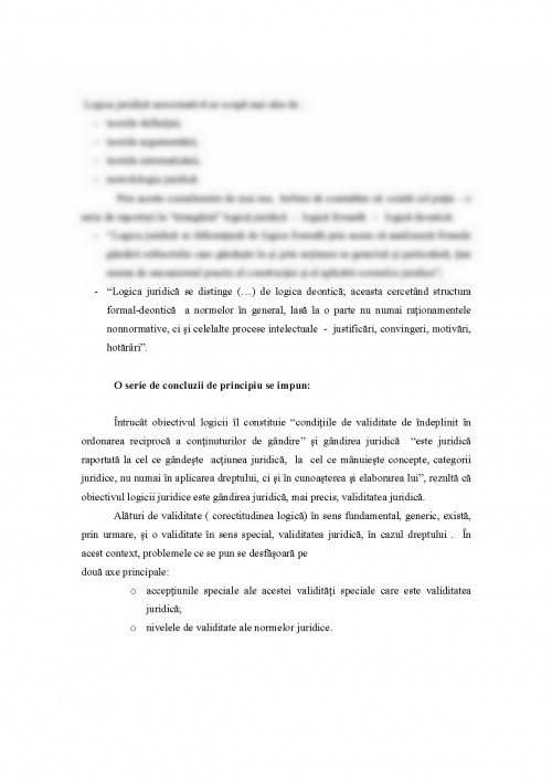 Referat: Logică juridică - (#370077)