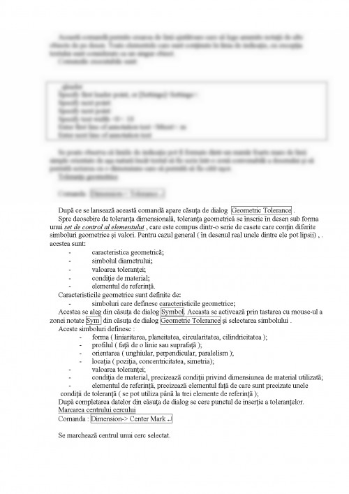 Referat: Cotarea unui desen în CAD (#371971)