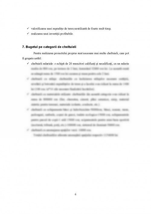 Referat: Proiect evaluare și amenajare turistică (#372255)