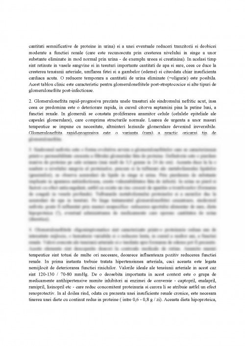Referat: Sindromul Nefrotic (#373674)