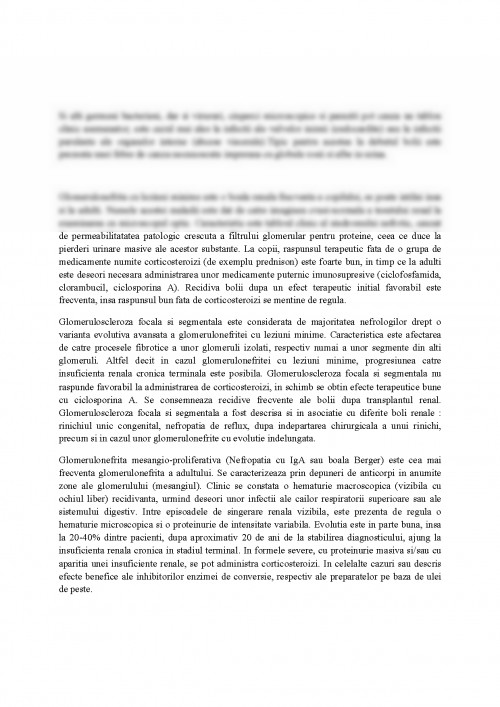 Referat: Sindromul Nefrotic (#373674)