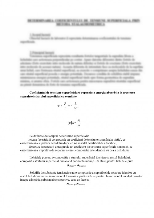 Referat: Tensiunea superficială (#374002)