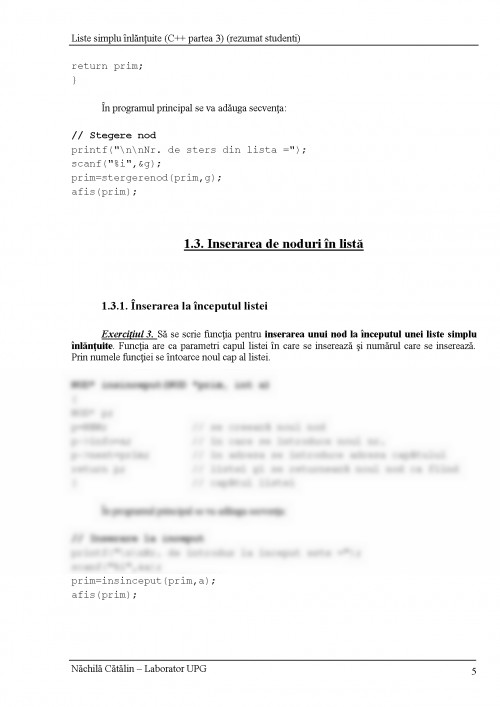 Laborator: Laboratoare C++ (SDA) (#374279)