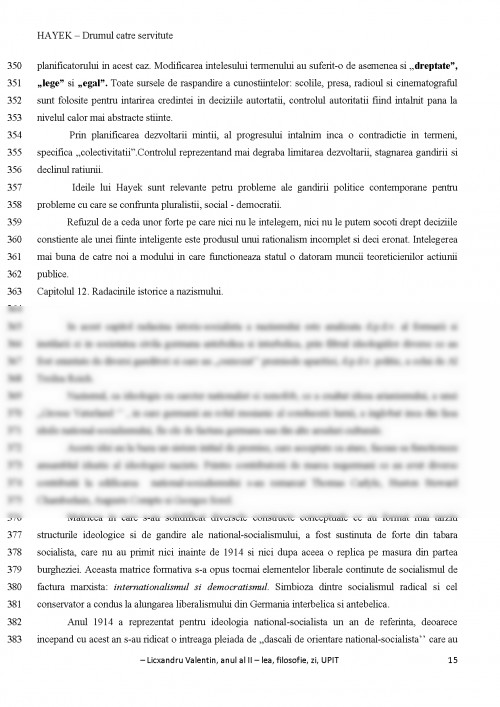 Referat: Drumul către servitute (#374993)