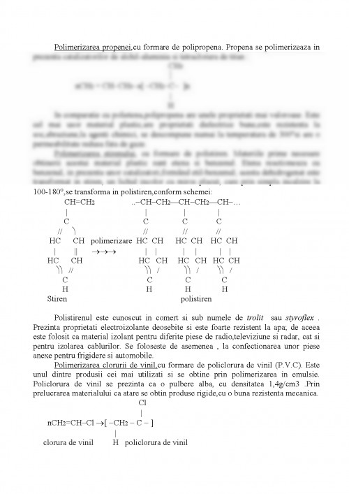 Referat: Polimerii (#375862)