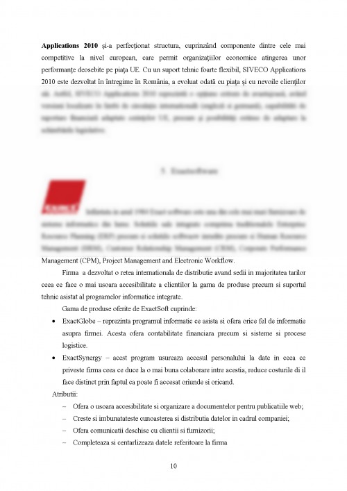 Referat: Exemple de Sisteme Informatice Integrate (#377809)