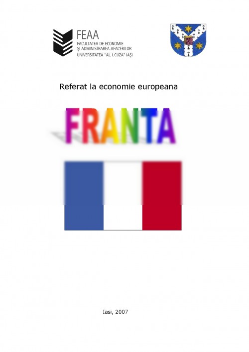 Referat: Economia Franței (#378255)
