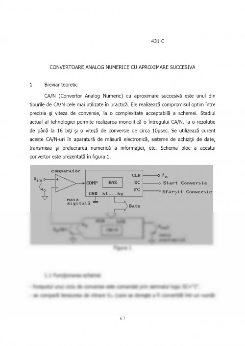 Curs: Convertoare analog numerice cu aproximare succesivă (#378310)