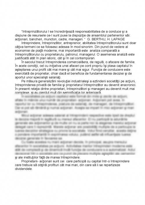 Referat: Întreprinderea și formele ei în economia de piață (#379132)