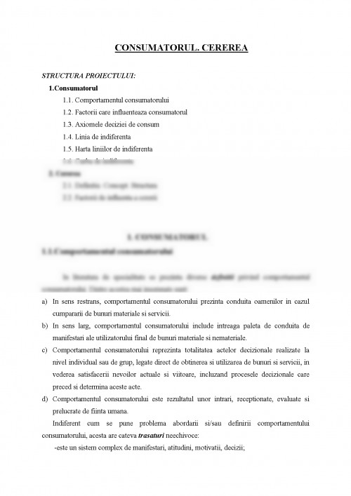 Referat: Consumatorul și cererea (#379419)