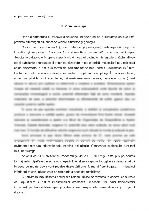 Referat: Date despre Râul Milcov (#380431)
