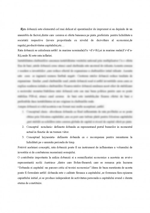 Referat: Rata dobânzii (#381098)