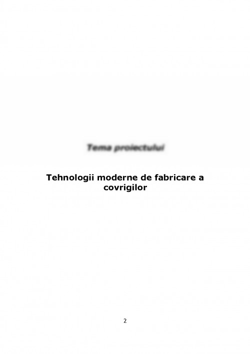 Referat: Tehnologii Moderne de Fabricare a Covrigilor (#381166)