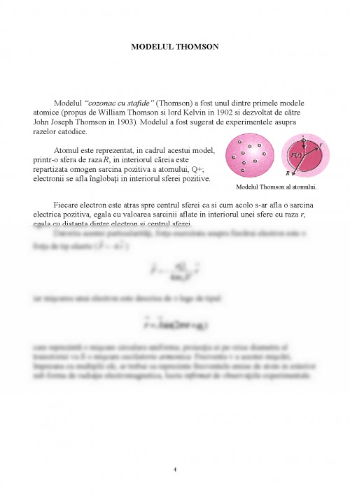 Referat: Modele Atomice (#381812)