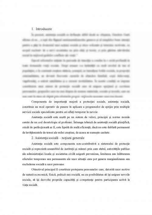 Referat: Asistență Socială în România (#382150)