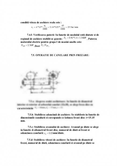 Referat: Procedeul Tehnologic de Frezare (#383971)