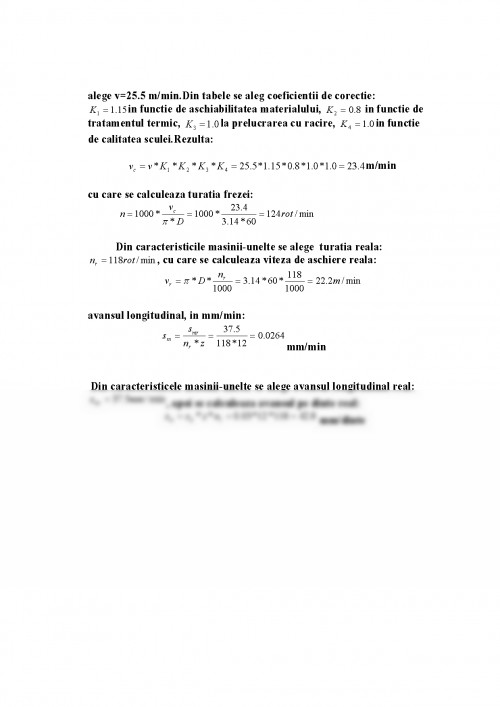 Referat: Procedeul Tehnologic de Frezare (#383971)