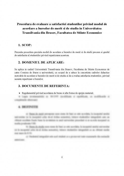 Referat: Managementul calității - procedură și harta proceselor (#385067)
