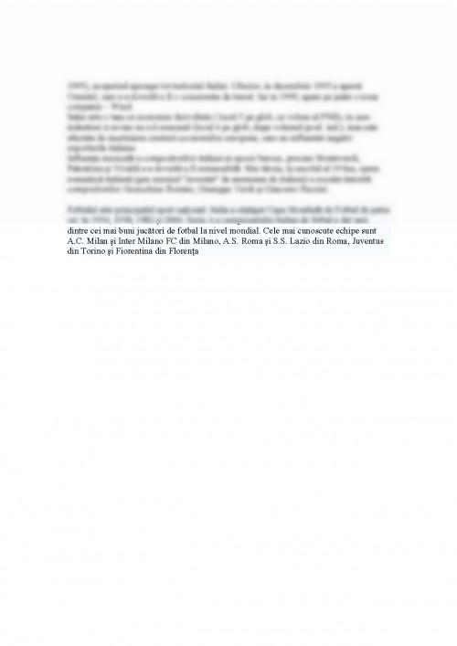 Referat: Italia (#385631)