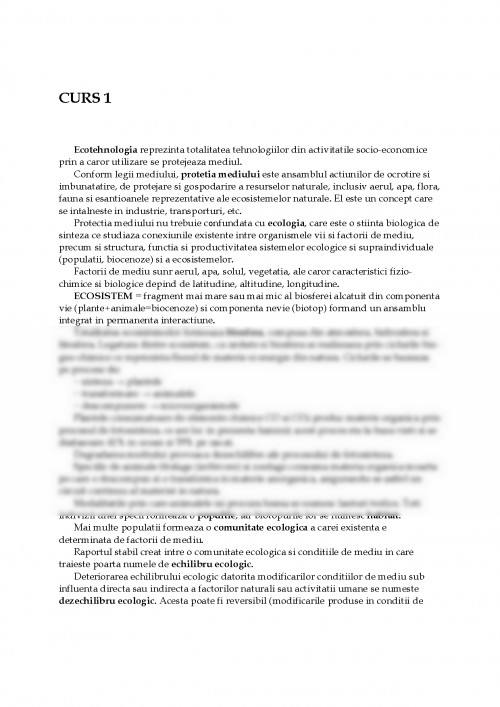 Curs: Ecotehnologie - Curs 1 (#386433)