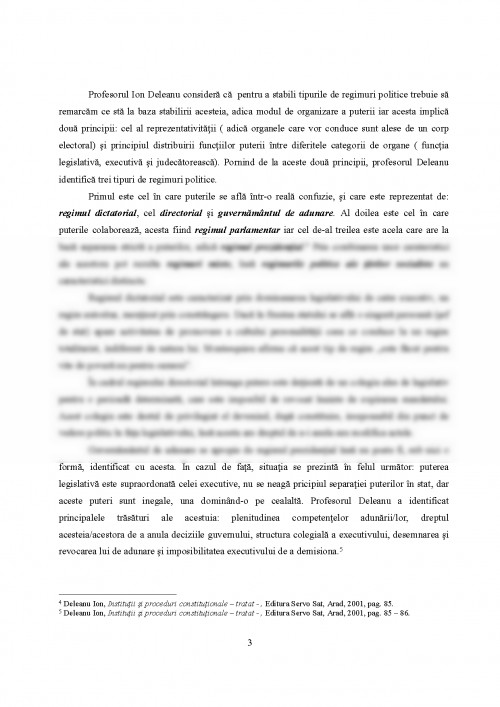 Referat: Regimul Politic din România (#386459)