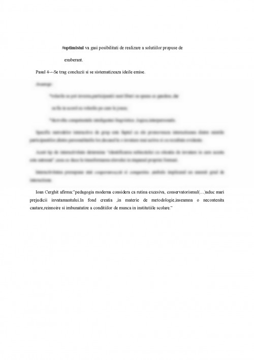 Referat: Stiluri și modalități de învățare (#386685)