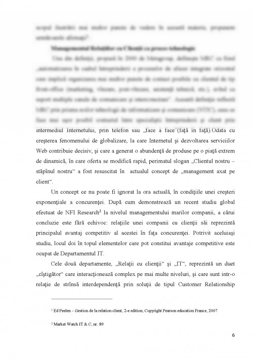 Referat: CRM-cheia succesului (#387659)