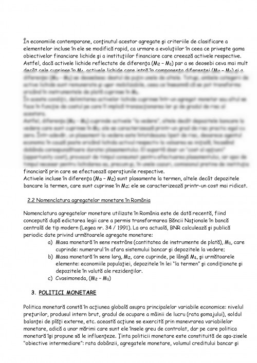 Referat: Moneda și sistemul monetar - masa monetară și modelarea ...