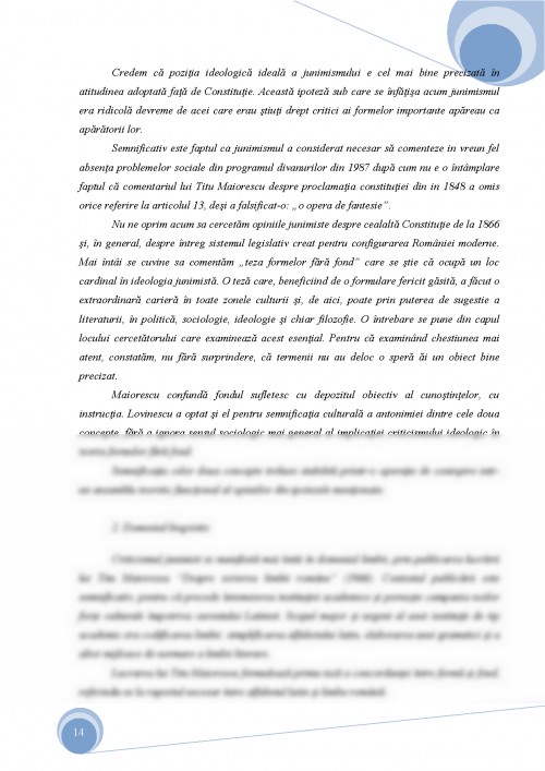 Referat: Junimea (#389328)