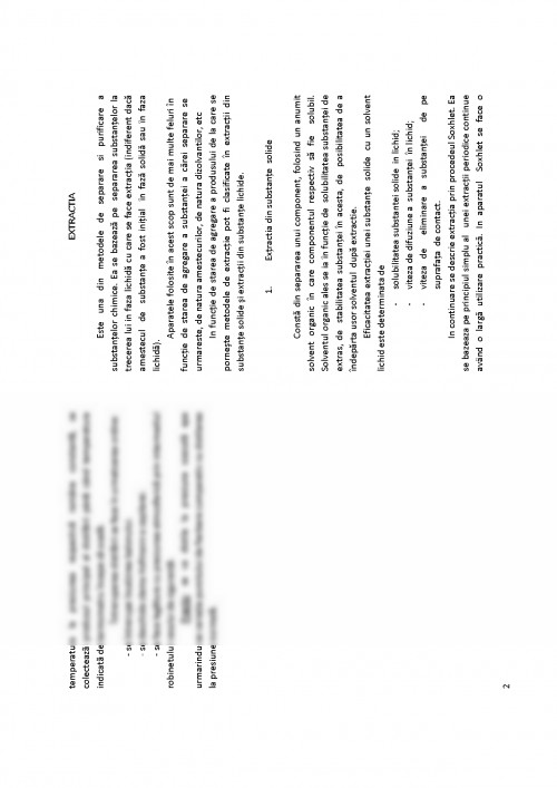 Laborator: Distilarea în vid și extracția (#390774)