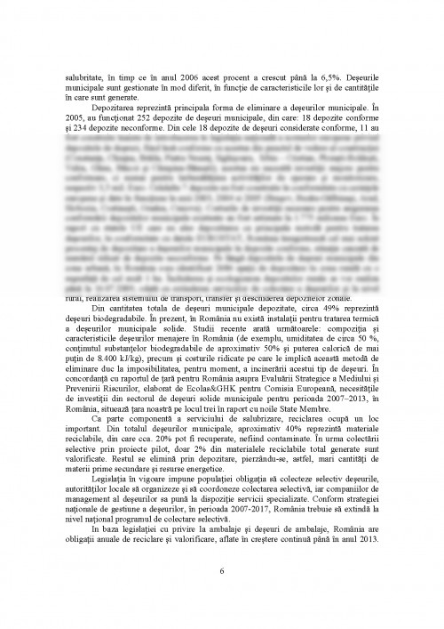 Referat: Gestionarea Deșeurilor în România (#391268)