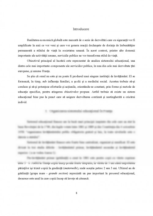 Referat: Sistemul Educațional din Franța (#391722)