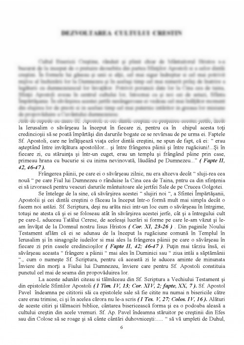 Referat: Cultul Divin (#395297)
