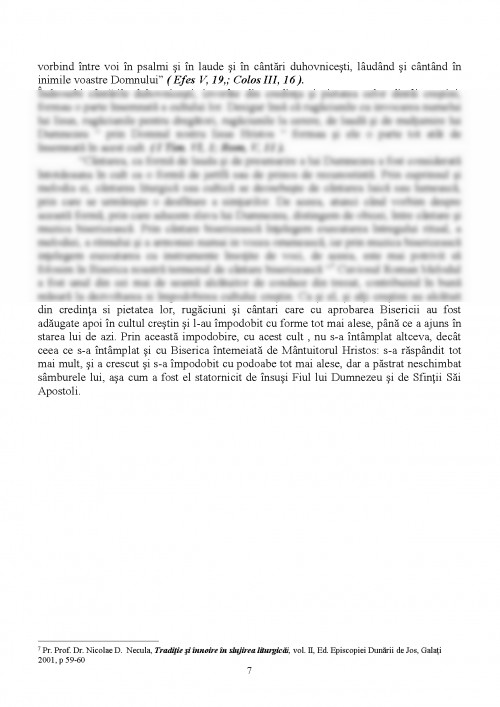 Referat: Cultul Divin (#395297)
