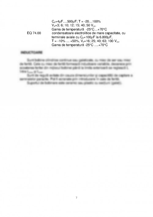 Laborator: Componente electronice pasive (#396490)