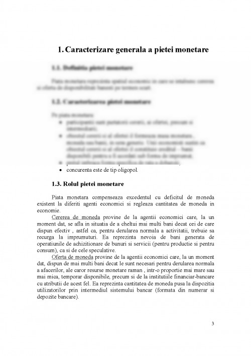 Referat: Piața monetară (#400088)