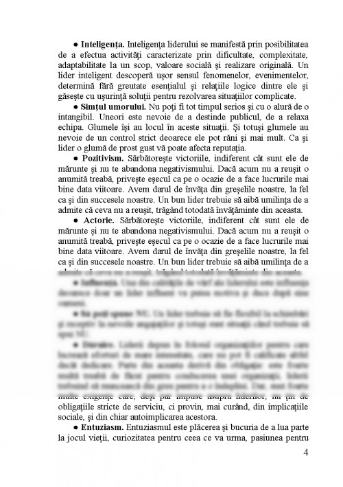 Referat: Calitățile de Lider (#400649) Referat: Calitățile de Lider (#400649)